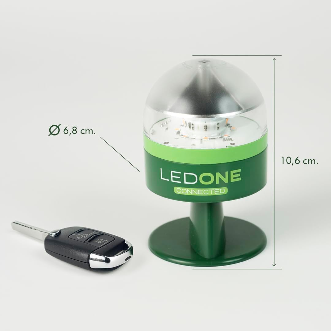PF LED ONE LEDONE Connected - Baliza V16 Homologada DGT con Geolocalizador - LedOneV16
